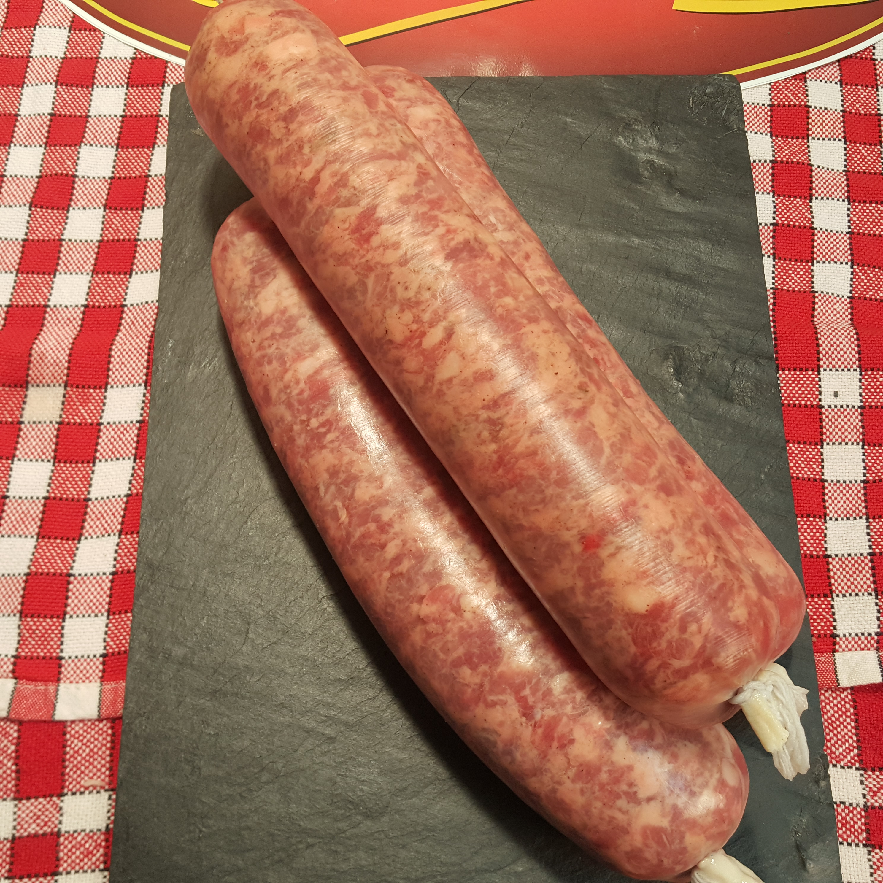 Saucisson à cuire de porc - Ferme Micolod